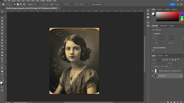 Mastering Restoration and Retouching, Bringing Old Photos Back to Life ...